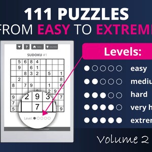 Interactive PDF, Sudoku for Your Remarkable 2, Kindle Scribe and Onyx ...