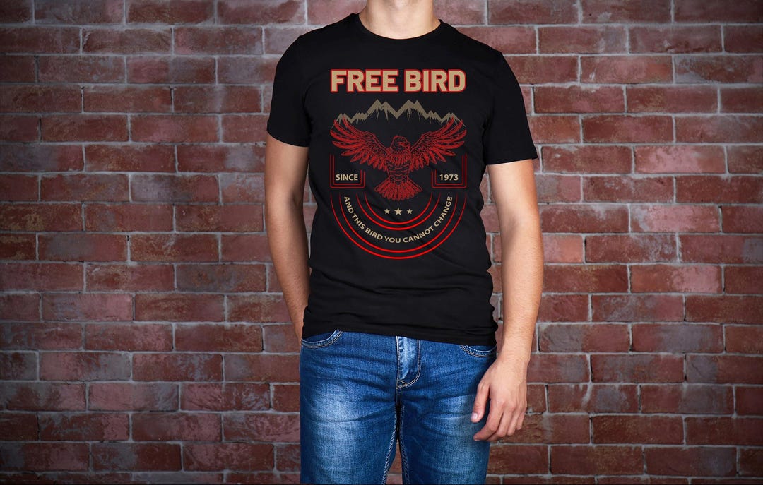 Unisex Vintage Freebird Graphic T-shirt - Etsy