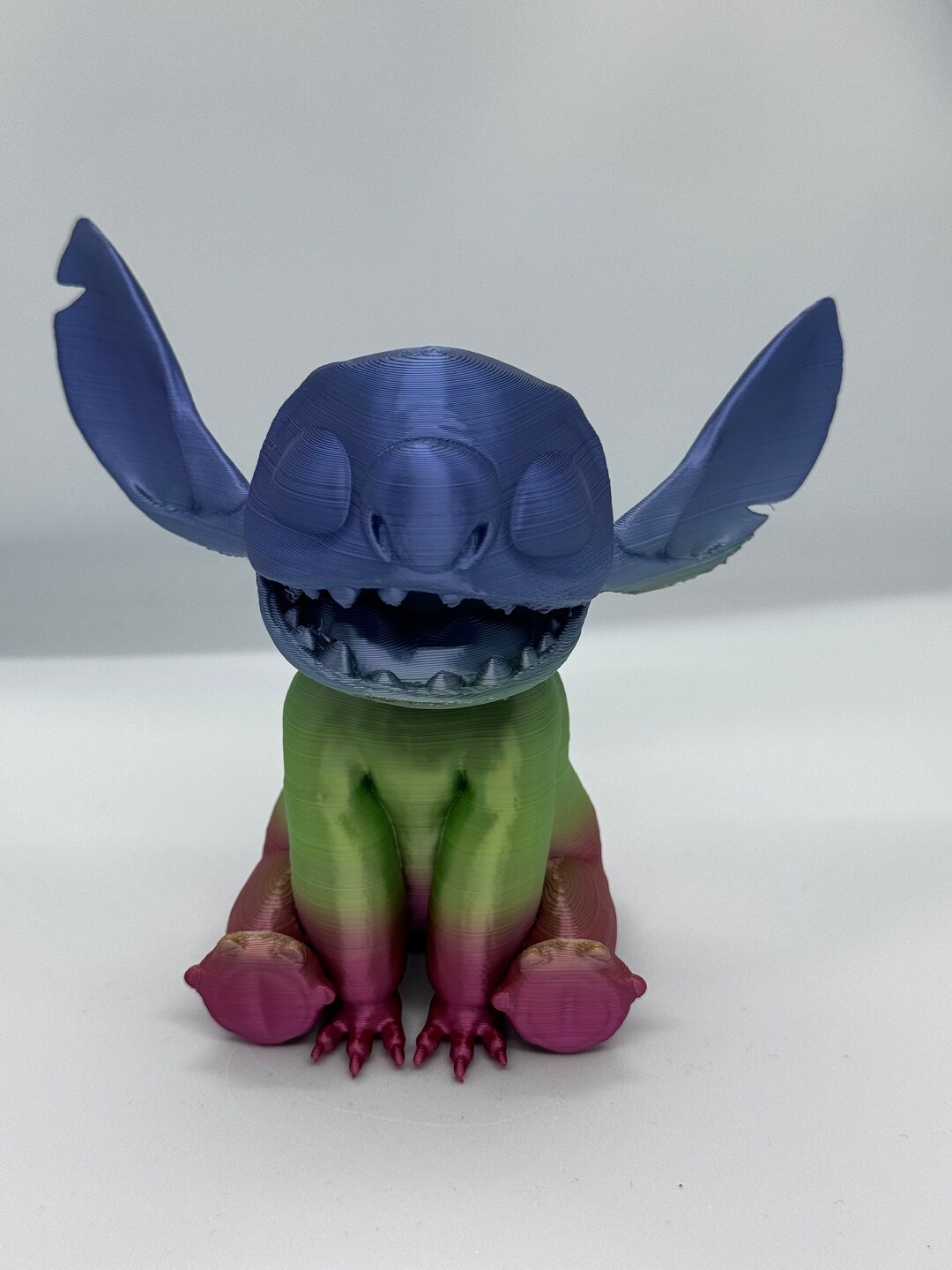 3D Printed Stitch Figure - Etsy