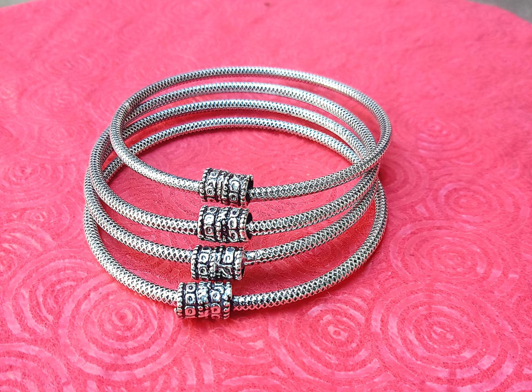 Thick West Indian Bangles# Single Bangles# Sterling Silver Bangles #day ...