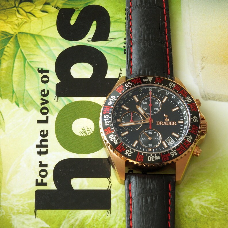 Brauer Brewday - Homebrewers and Beer Brewing Enthusiasts Watches - NEW ...