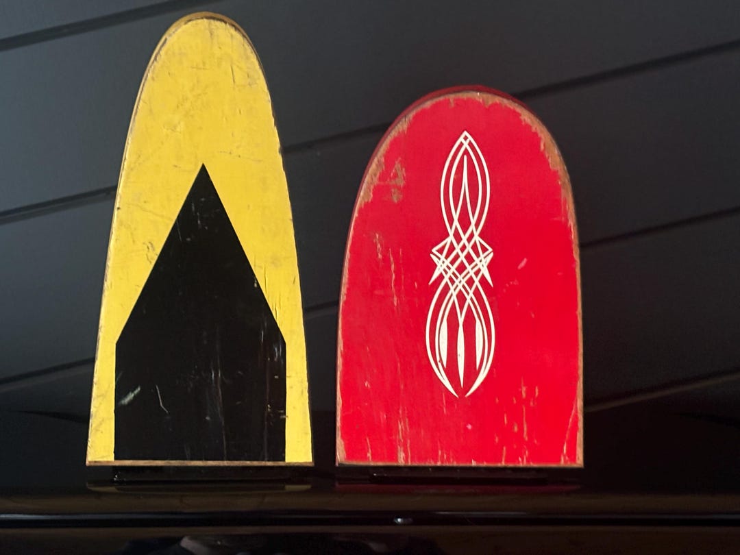 Original Water Ski Bookends - Etsy