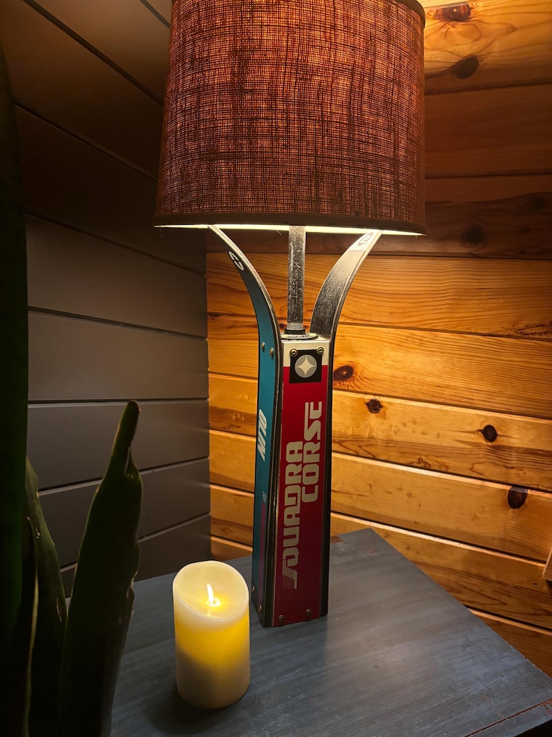 Ski Lodge Table Lamp - Etsy