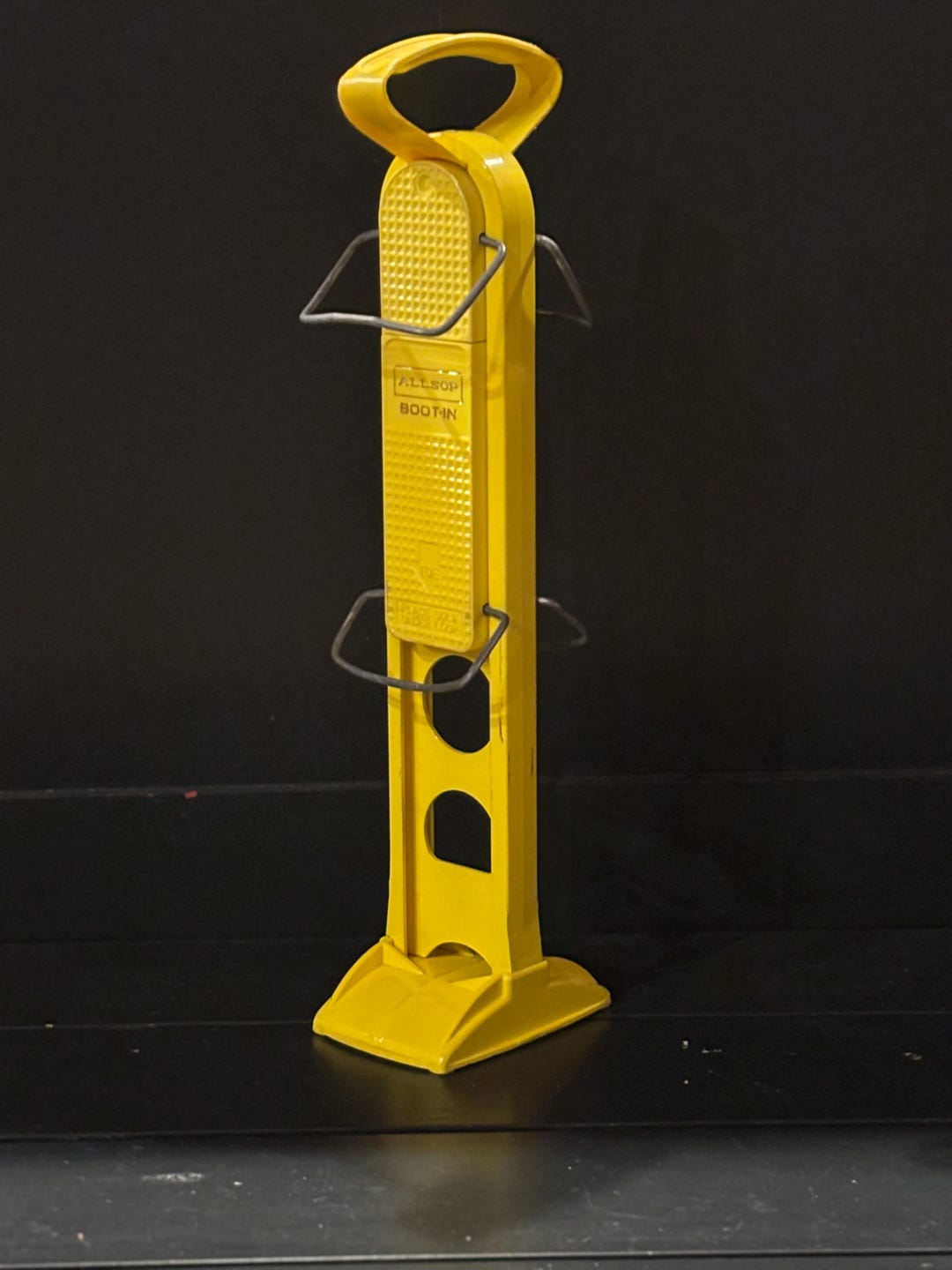 Vintage Yellow Ski Boot Rack Boot Holder - Etsy