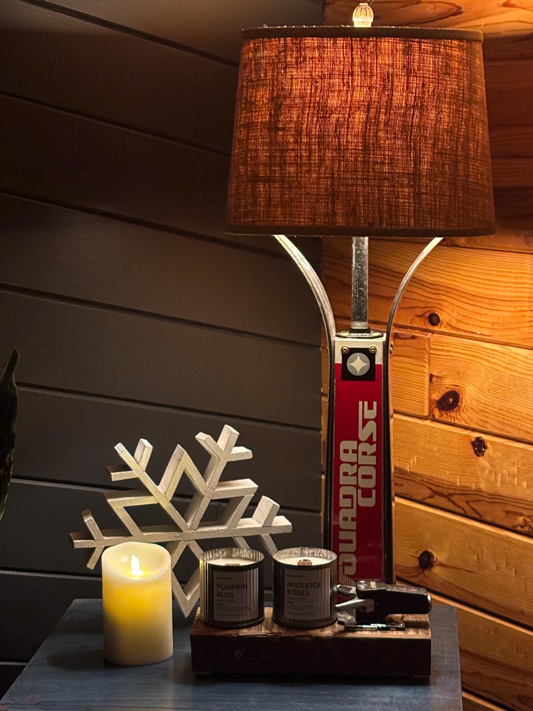 Ski Lodge Table Lamp - Etsy
