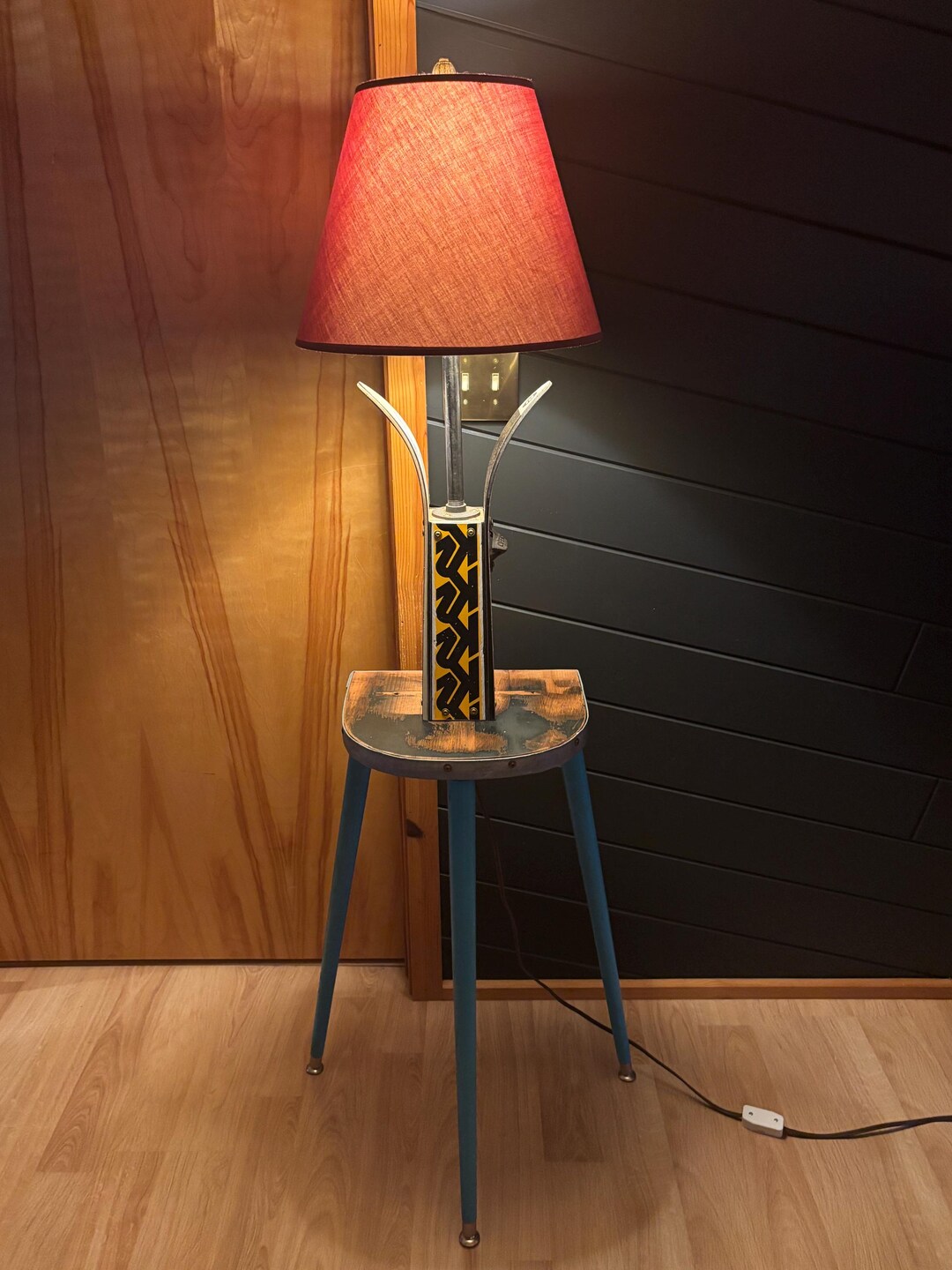 Alpine Ski Floor Lamp - Etsy