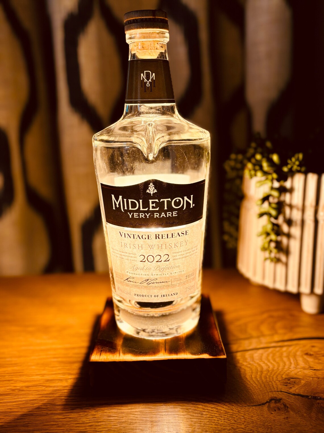 Midleton Very Rare Irish Whisky Lamp - Etsy