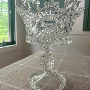 Incredibly Rare Vintage Shannon Crystal Design Ireland Crown Compote - Etsy