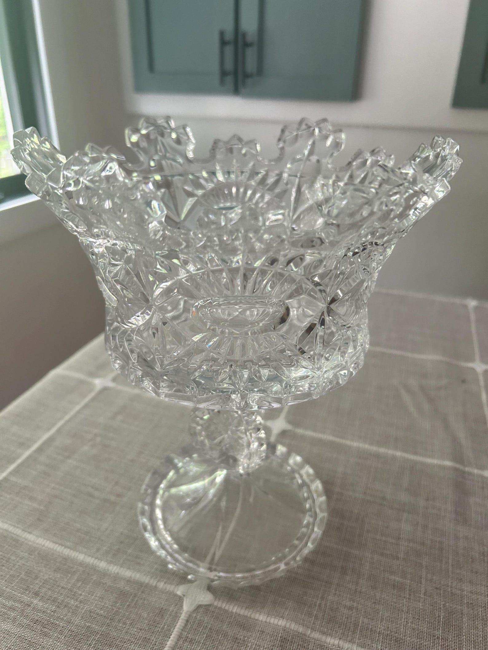 Incredibly Rare Vintage Shannon Crystal Design Ireland Crown Compote - Etsy
