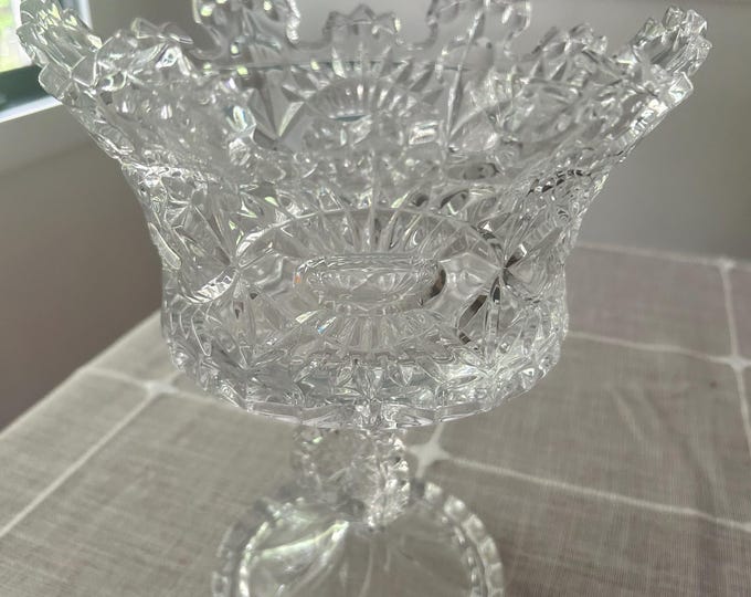 Incredibly Rare Vintage Shannon Crystal Design Ireland Crown Compote - Etsy