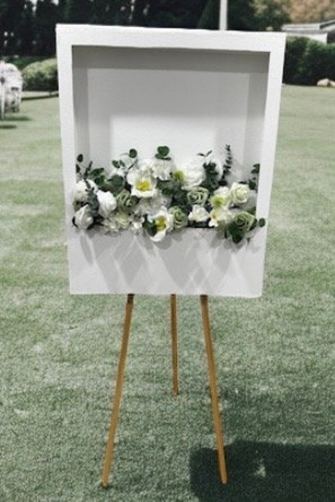 Welcome Sign - Flower Box Welcome Sign - Personalized Event Decor - Etsy