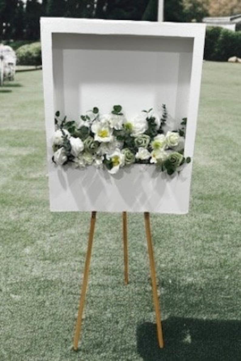 Welcome Sign - Flower Box Welcome Sign - Personalized Event Decor - Etsy