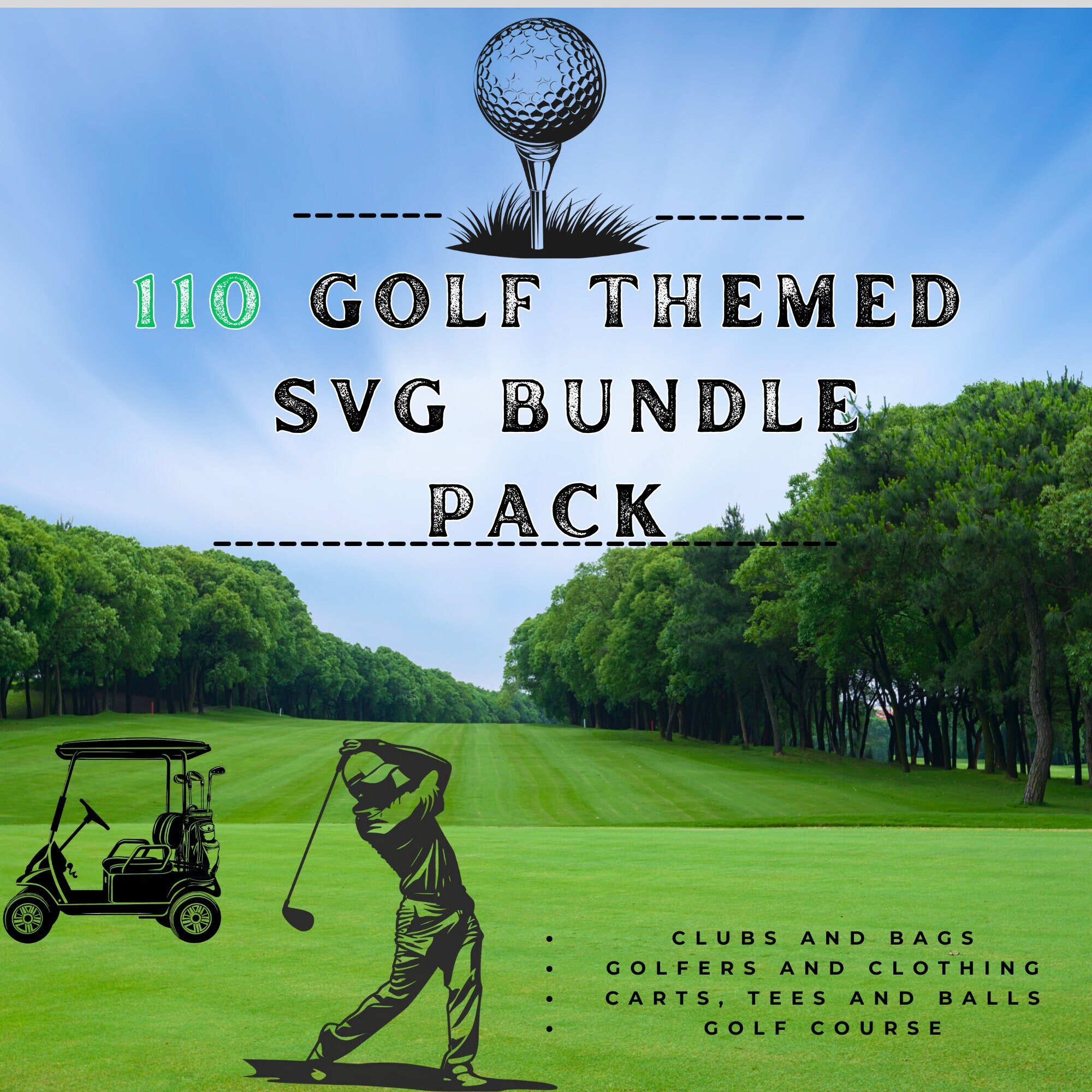 Golf SVG Bundle, Golfing SVG Bundle, Golfer SVG, Golf Png, Golf Cricut ...