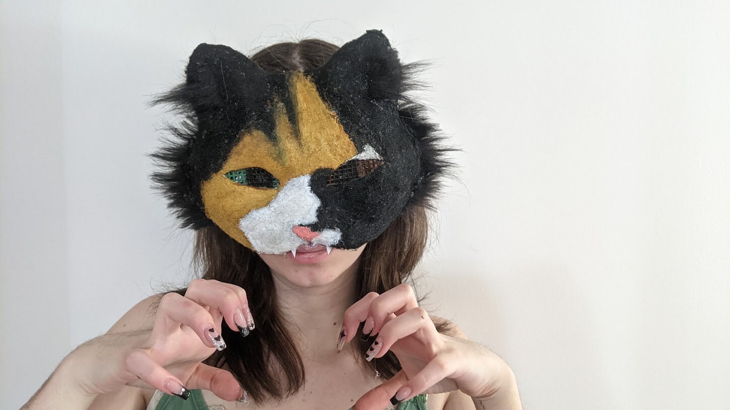 Feline/cat Mask Commissions for Therians With Pictures Free Shipping - Etsy