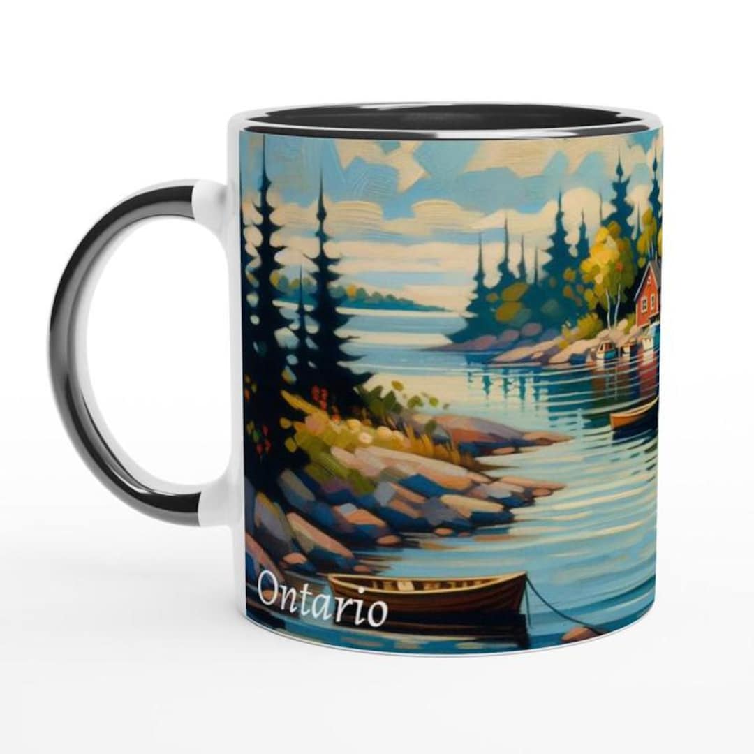 Ontario: Great Canadian Mug Collection (06/13) - White 11oz Ceramic Mug ...