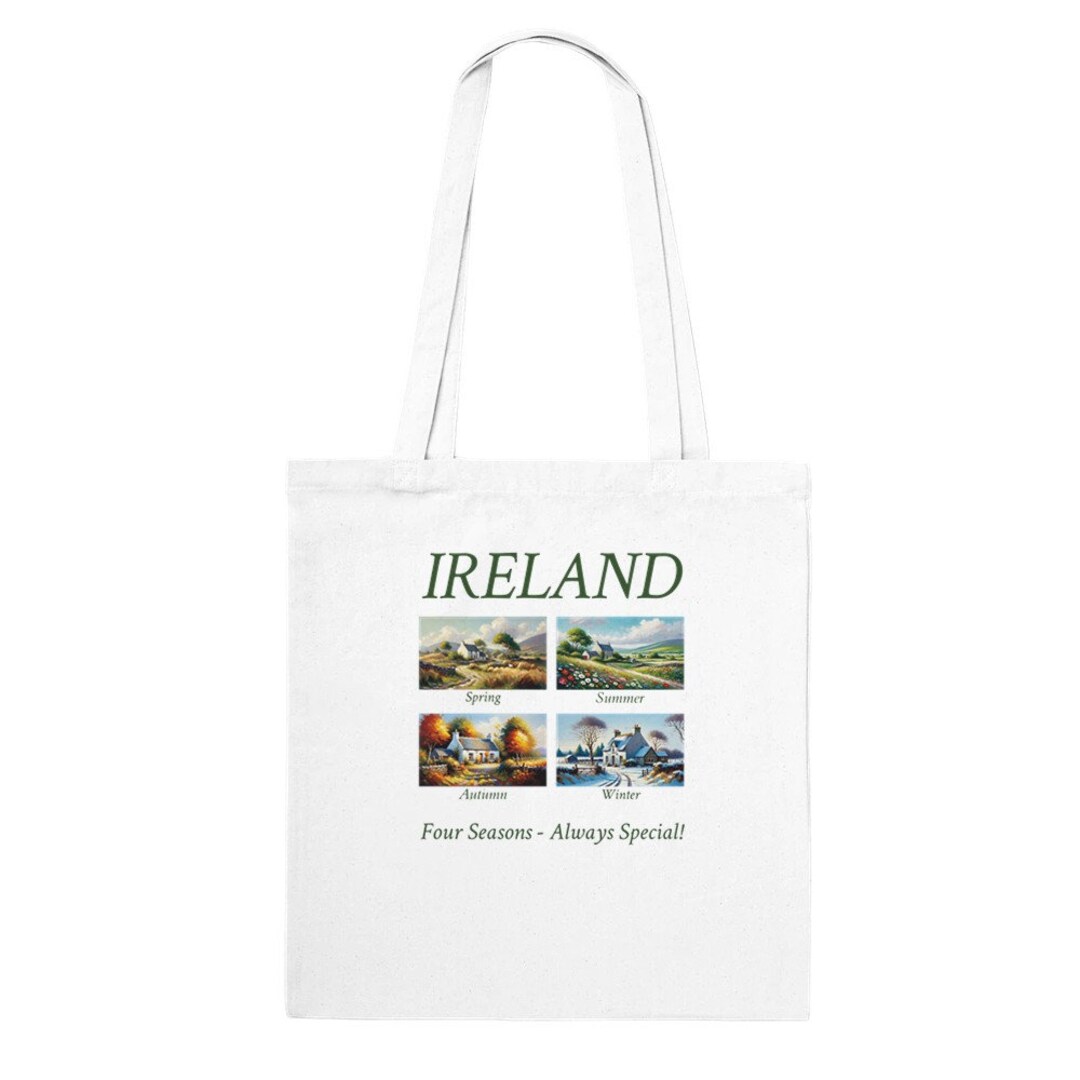 The Four Seasons of Ireland - Classic Tote Bag - Etsy