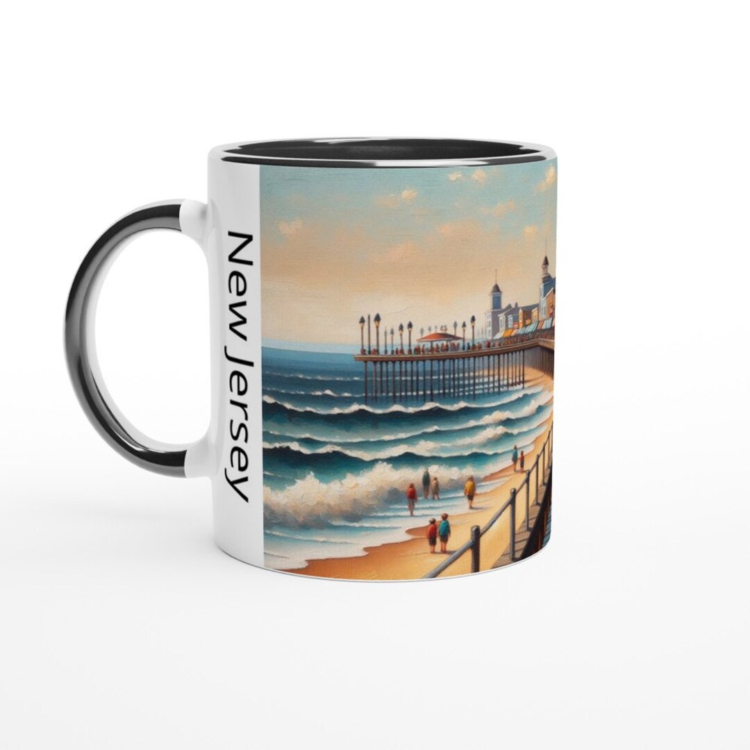 New Jersey, the United States of Coffee Collection 30/50: Boardwalk ...
