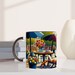 The Lazy Cat of Paris the Lazy Cat Travel Series No.09 White 11oz ...