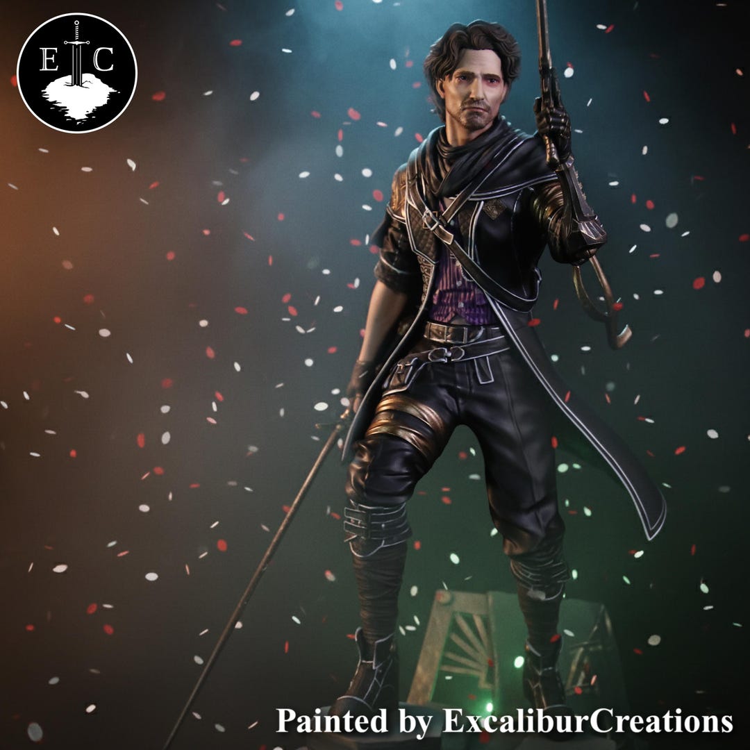 Expedition 33 - Gustave Statue | 12k 3D Print Resolution | Resin Figure ...