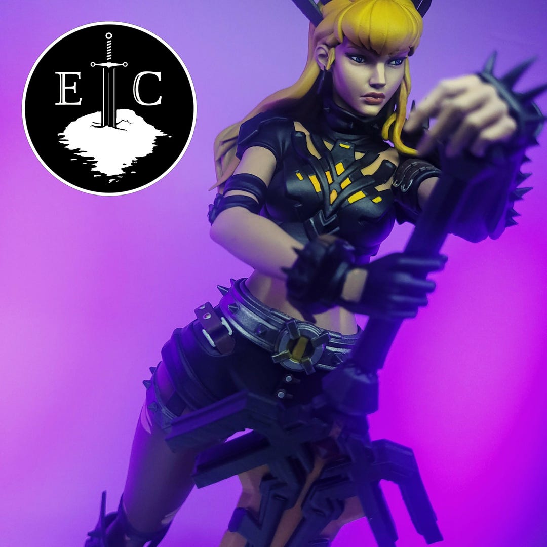 Marvel - Magik Statue | 12k 3D Print Resolution | Resin Figure - Etsy