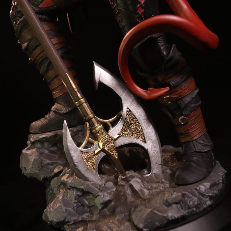 Baldur's Gate - Karlach | 12k 3D Print Resolution | Resin Figure - Etsy