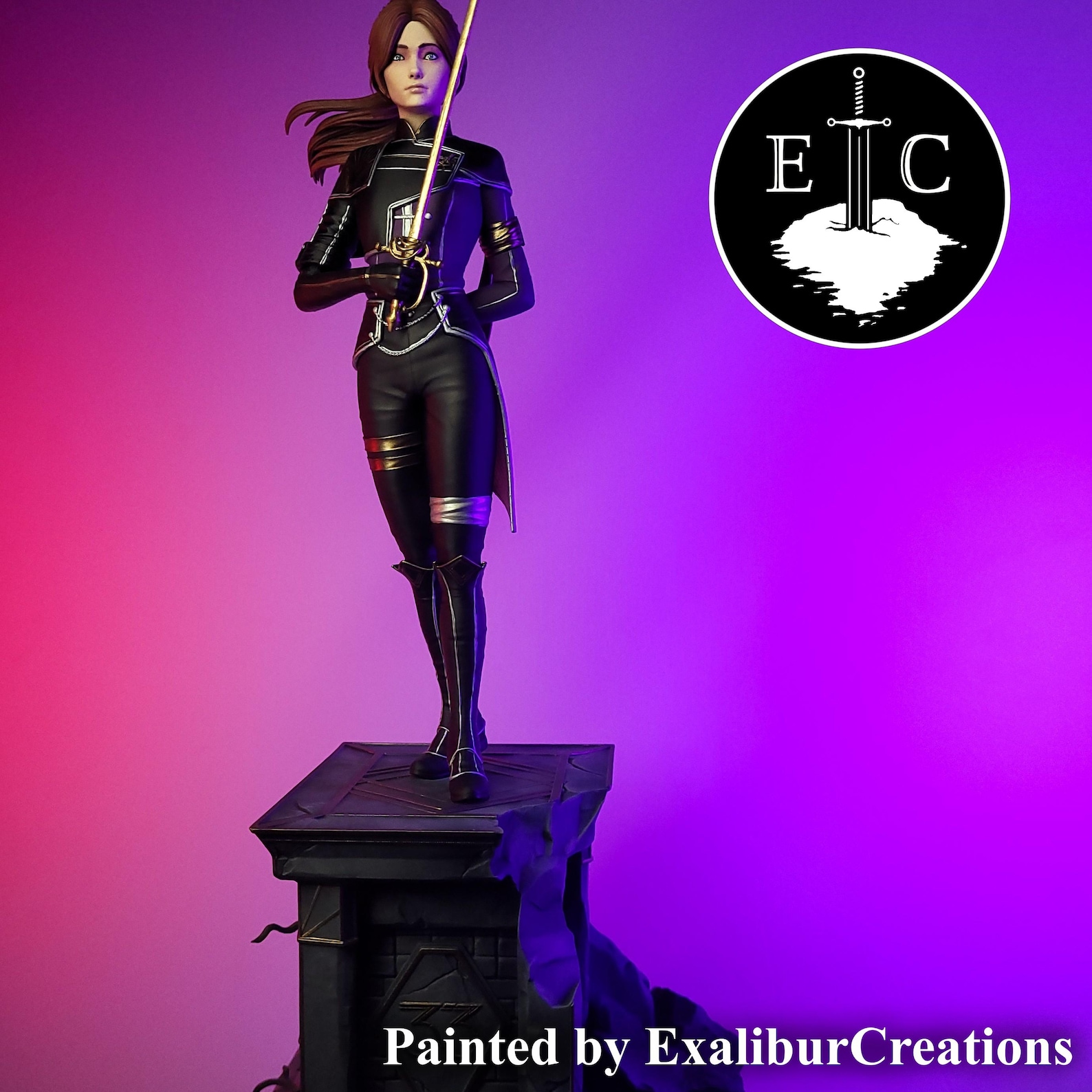 Expedition 33 - Maelle Statue | 12k 3D Print Resolution | Resin Figure ...