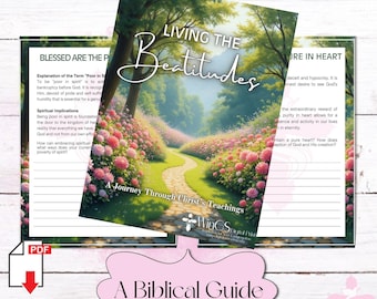 The Beatitudes - Bible Study - Etsy