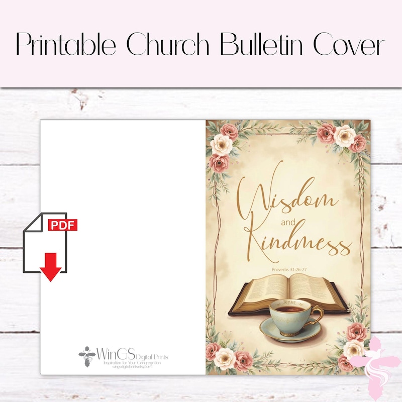 Women's Day Church Bulletin Covers - Etsy