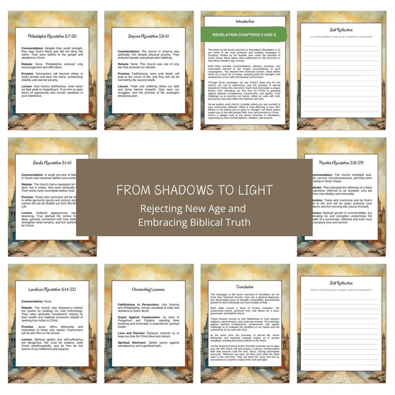 Timeless Lessons From the Seven Churches of Revelation | Bible Study ...