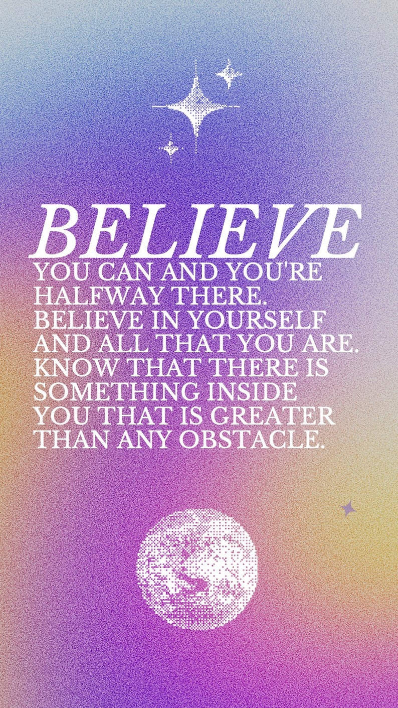 Digital Poster - Downloadable Art, Inspirational Decor, Print Yourself ...