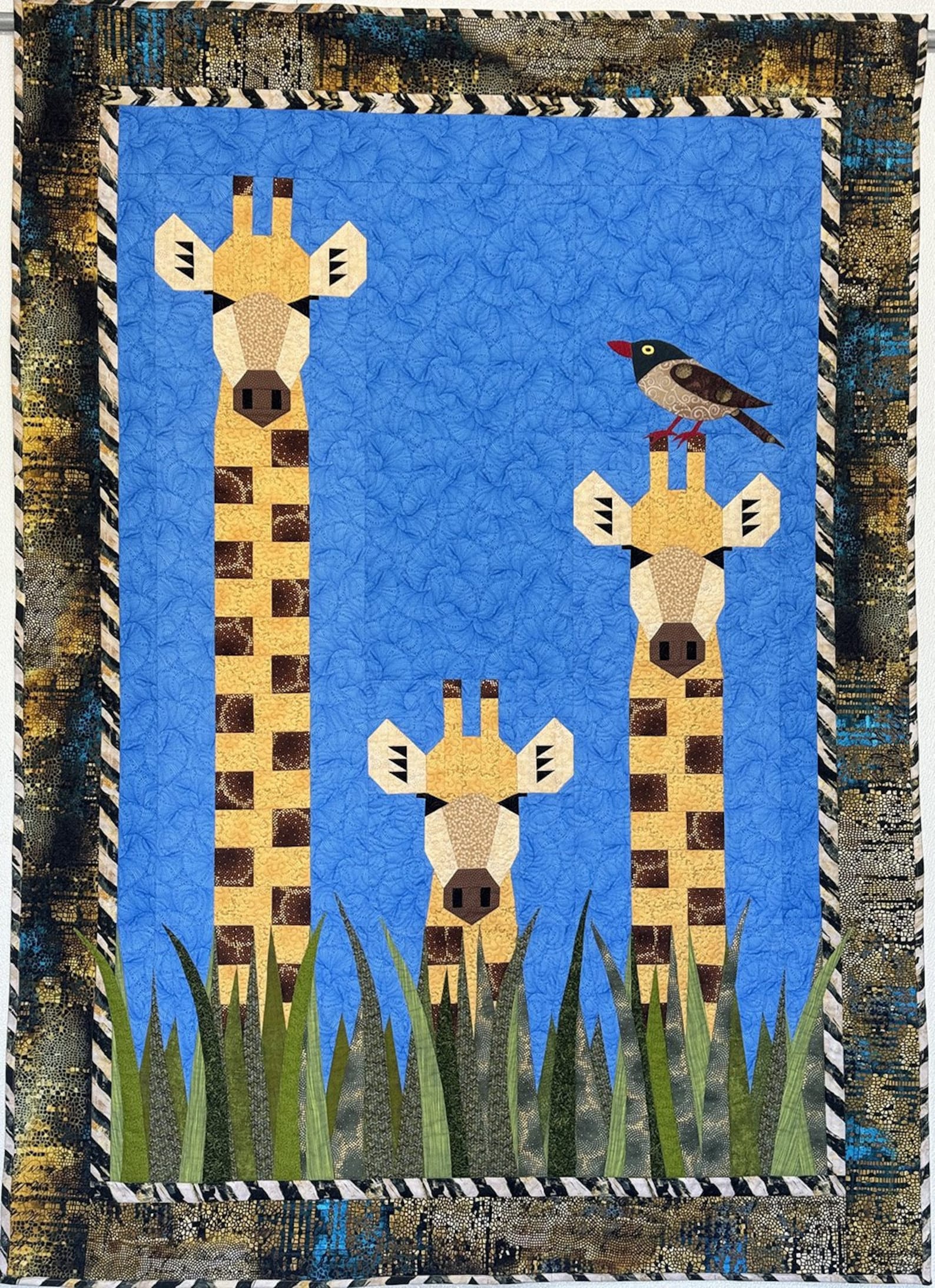 Adorable Giraffe Quilt Pattern in Two Sizes - Etsy