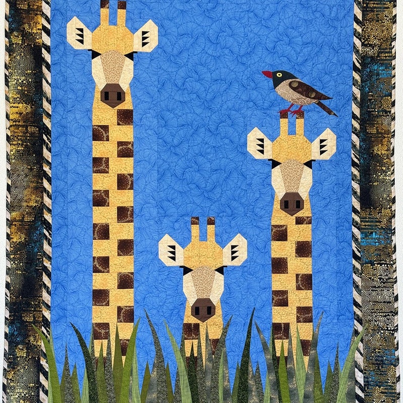 Giraffe Quilt - Etsy