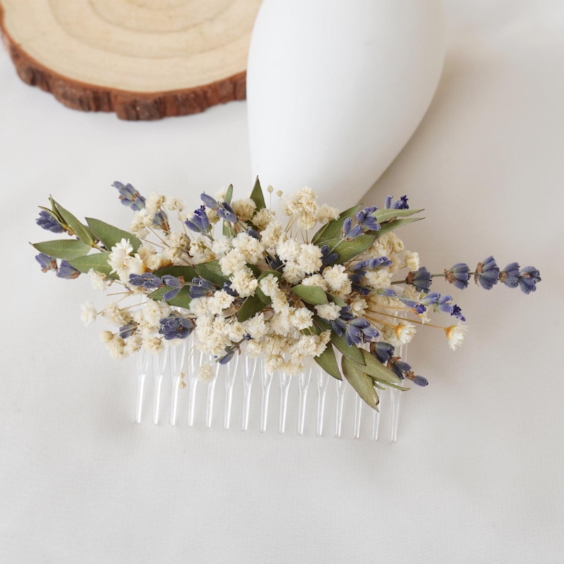 Purple Hair Comb - Etsy