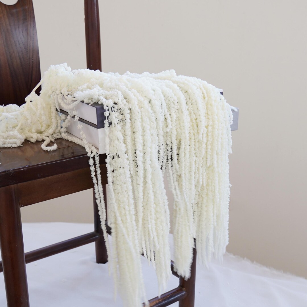 Preserved White Hanging Amaranthus，amaranthus, Bleached Flowers，wedding ...