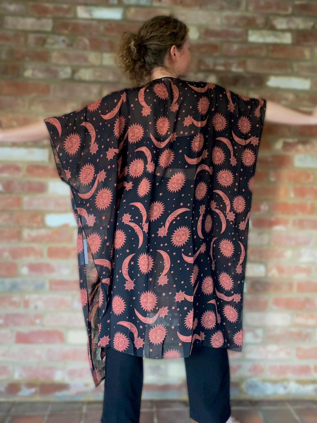 Naomi Floaty Kaftan, Sewing Pattern PDF, S-M-L Easy Instant Printable ...