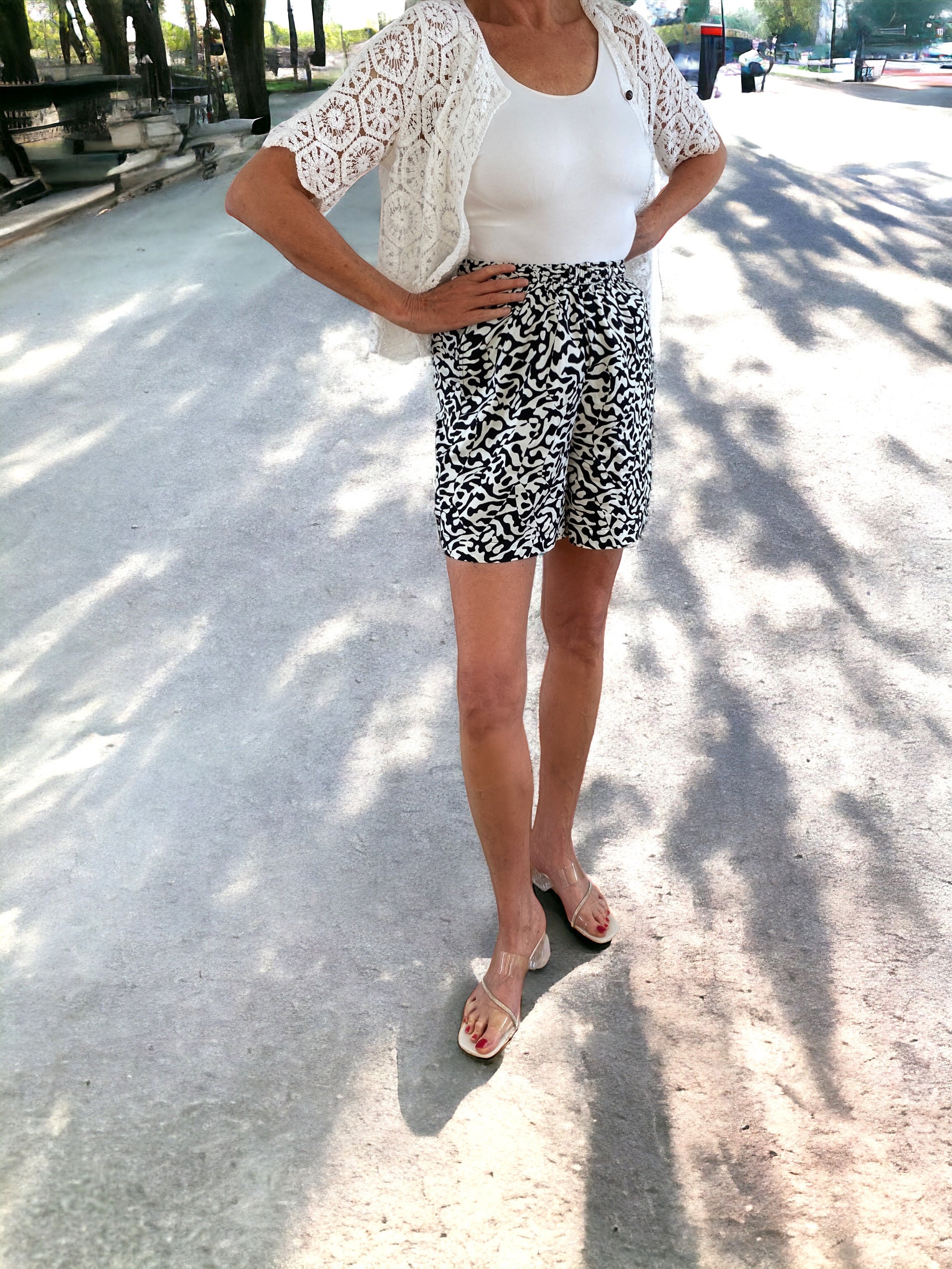 Summer Shorts Sewing Pattern PDF, XS-XXL Easy Instant Printable ...