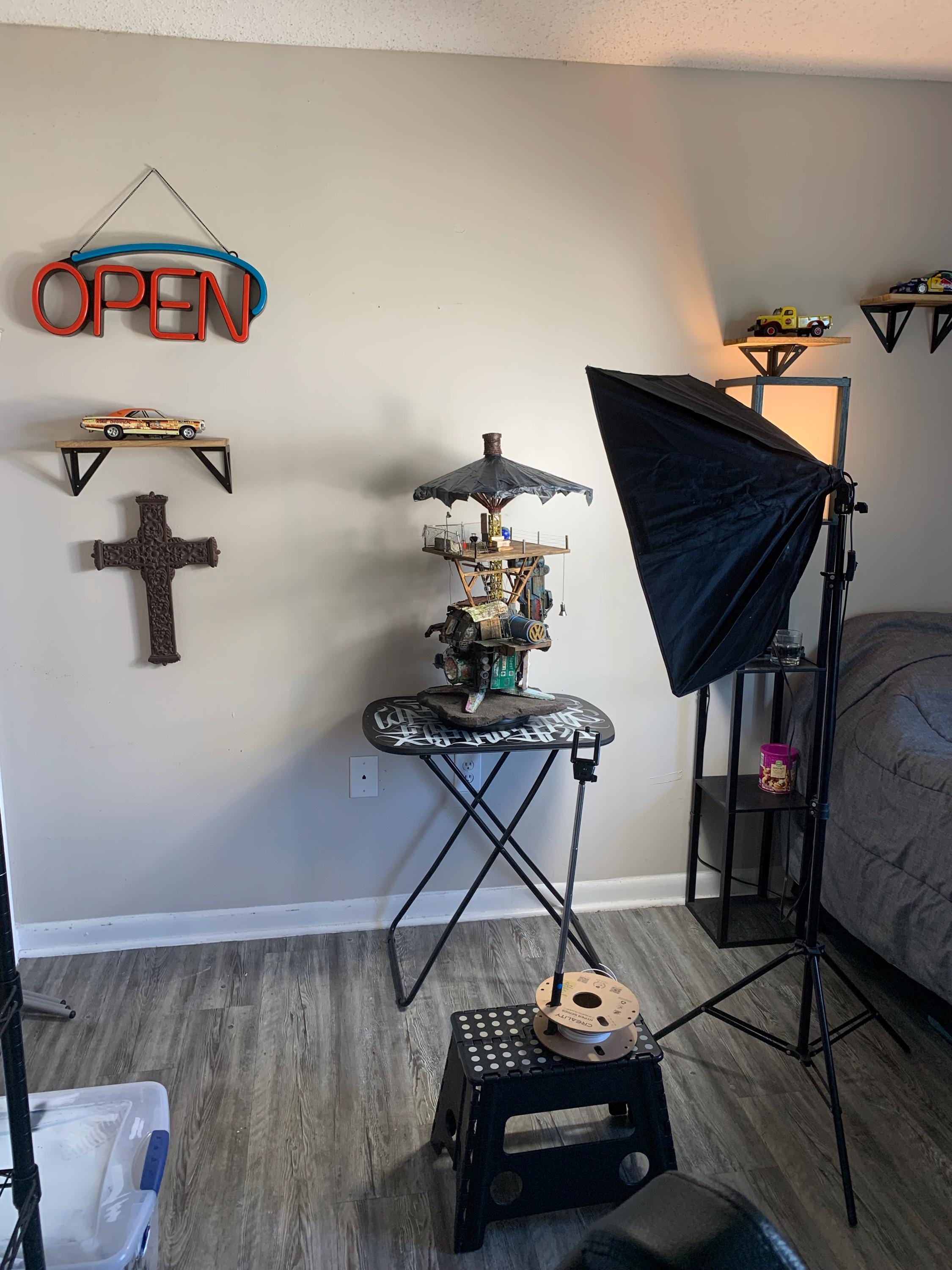 Diorama 1:24 Scale Hand Made Home Decor Sci-fi Scale Model Post ...