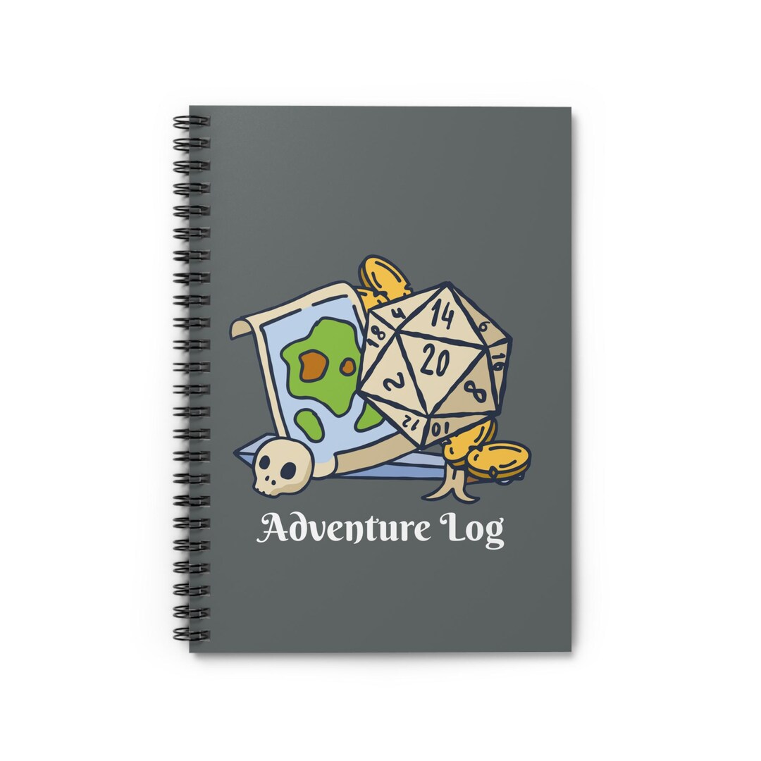 Custom Gamer Adventure Journal - Dungeons and Dragons Notebook, Game ...