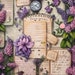Printable Junk Journal Vintage-inspired Digital Download Lilac Garden ...