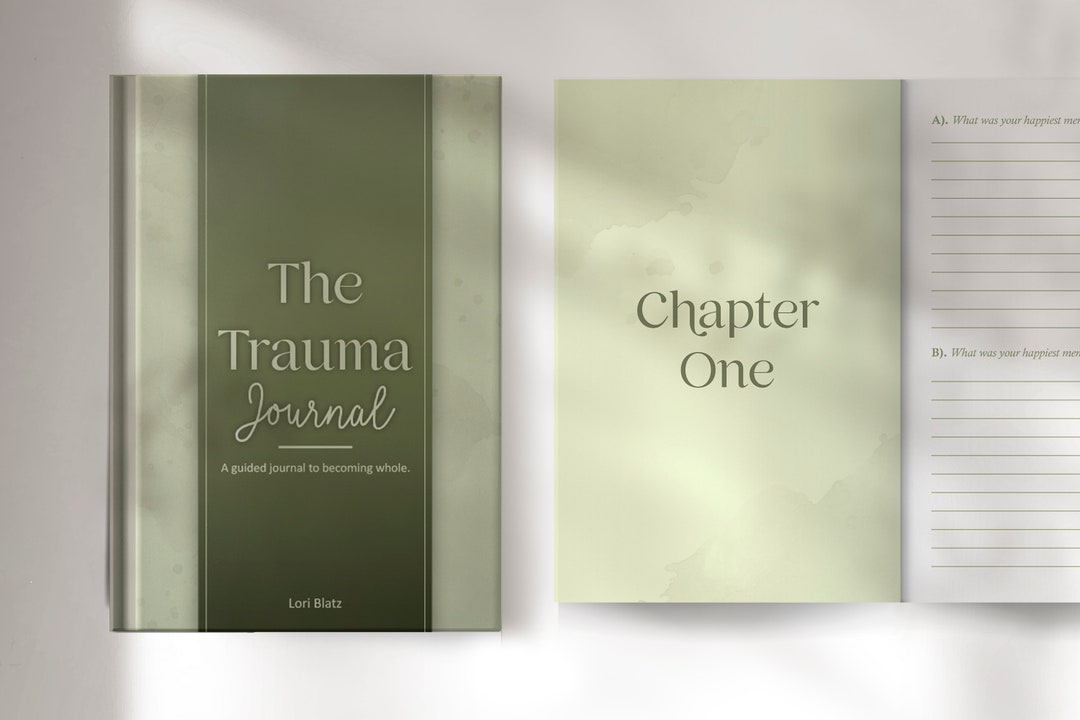 Trauma Journal Workbook, Digital, Depression, PTSD, C-PTSD, Trauma ...