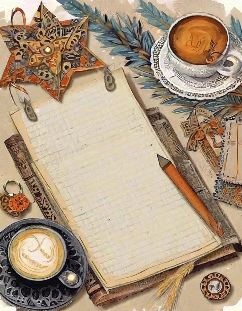 Junk Journal With Blank Page, Academia, ADD ON, Kit, Fall, Halloween ...