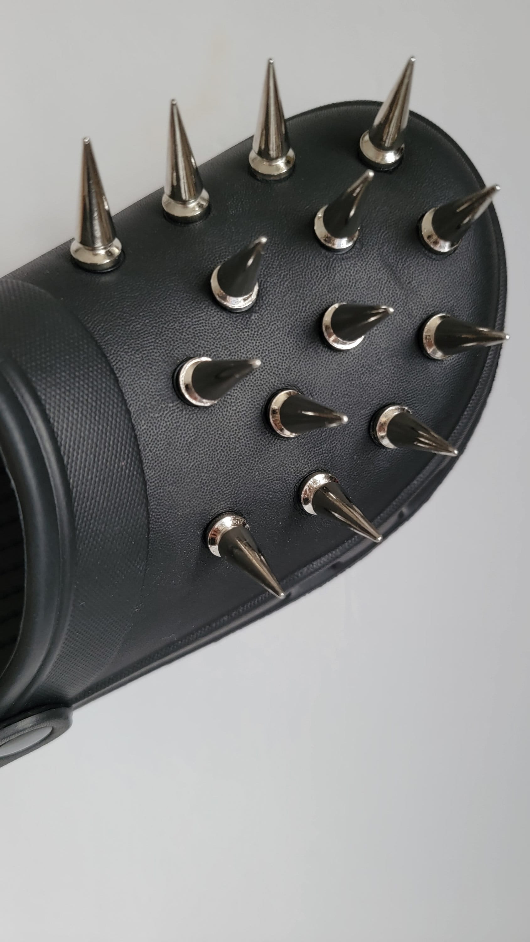 Metal Shoe Charms. Gothic Style Accessories.bullet Spikes Charm. Silver ...