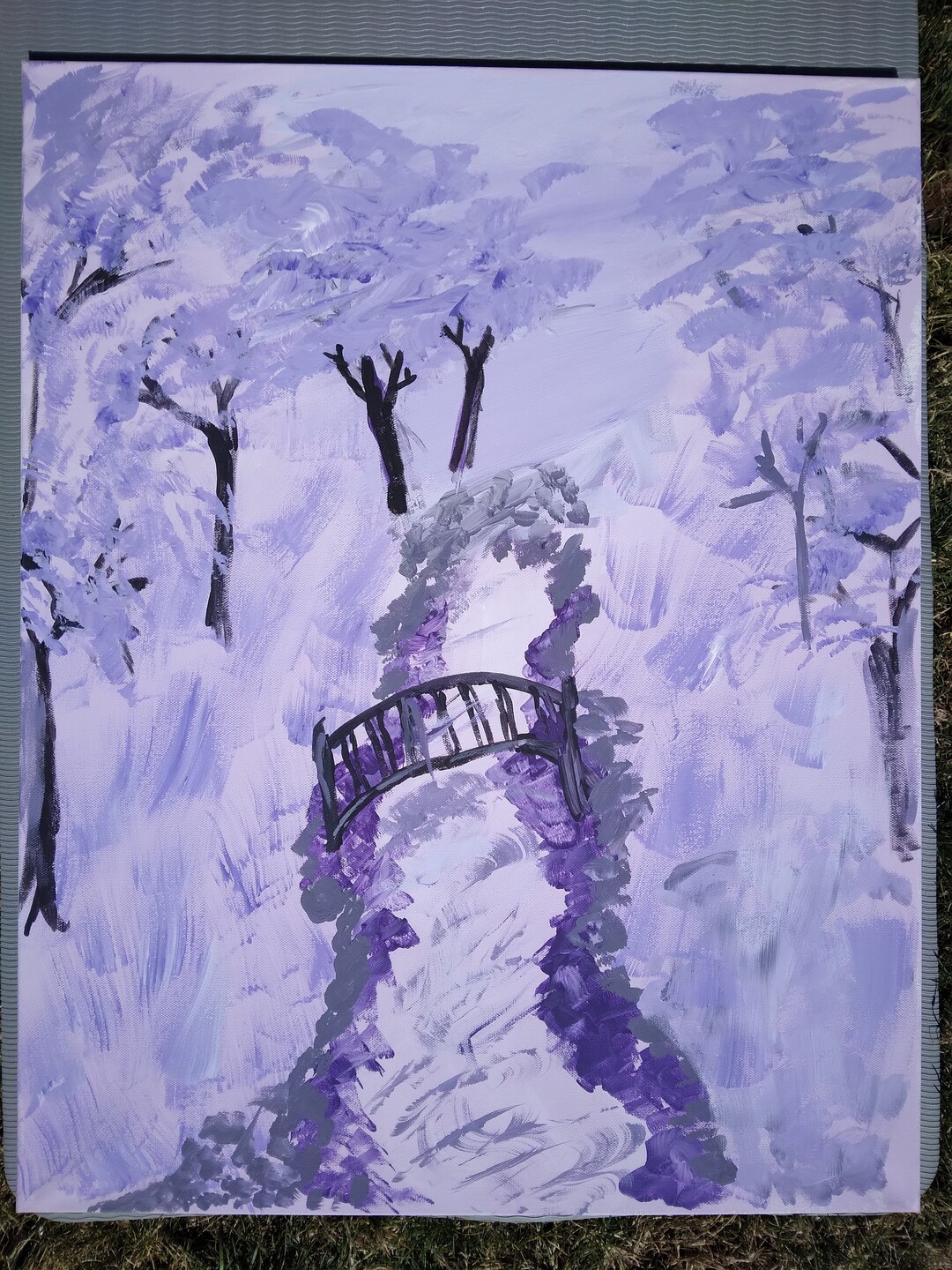 The Purple River Flows - Etsy