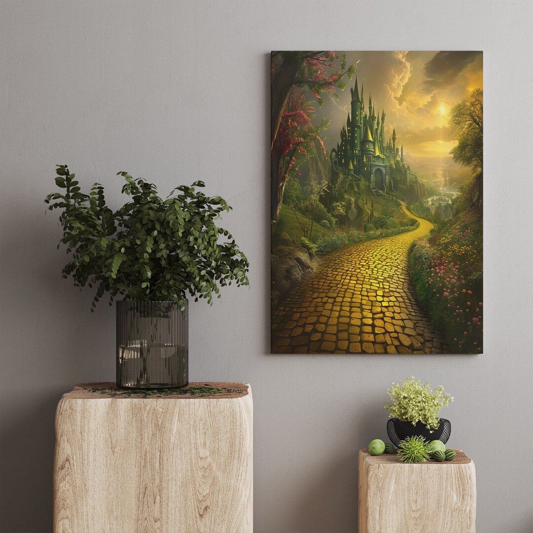 Wizard of Oz Castle, Wizard of Oz, Movie Canvas, Fantastic Canvas ...