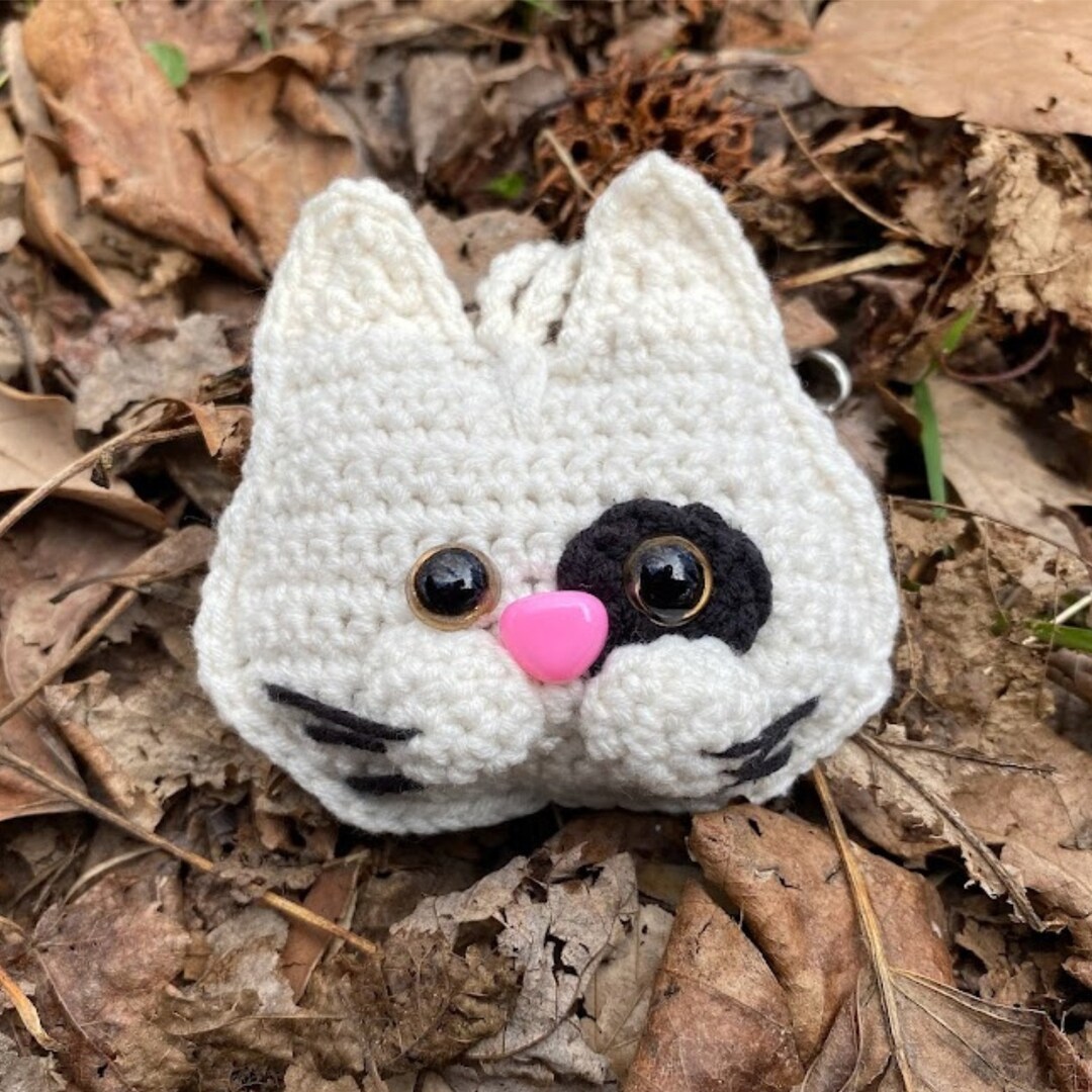 Cat Keyring - the Original Cat Hand Knitted Keyring, Personalized ...