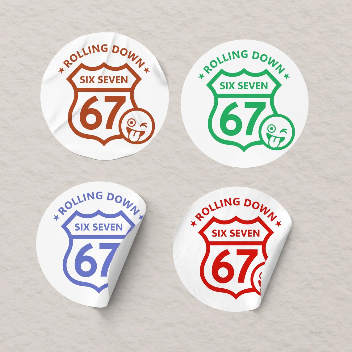 Route 67 Retro Sign Meme Clipart, Vintage Road Badge (SVG PNG Digital ...