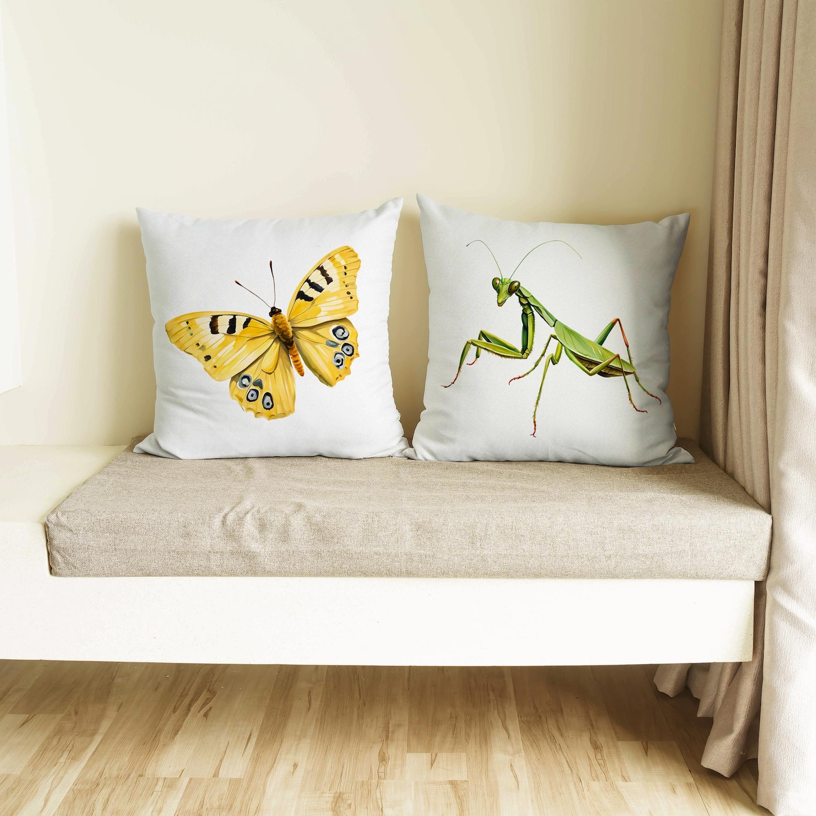 Watercolor Insects Clipart: Realistic Bug Illustrations (PNG Digital ...