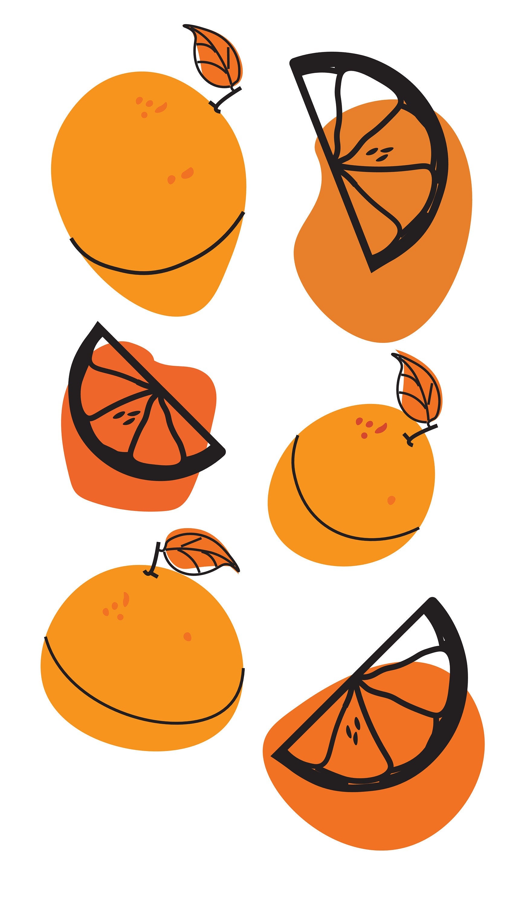 5different Fruit Pattern Collection - Etsy