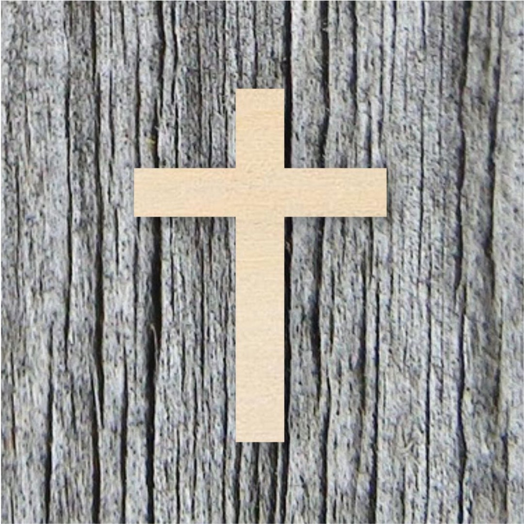 Unfinished Wood Cross Shape: Baltic Birch Cutout, DIY Craft Supply - Etsy