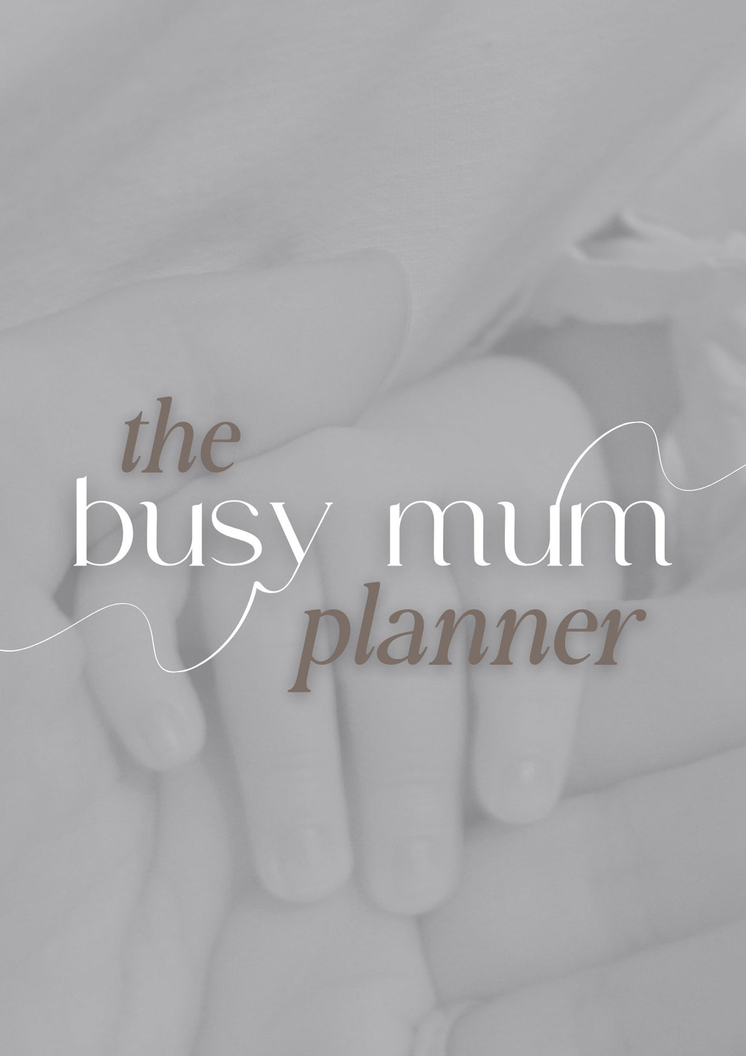 Busy Mum Planner | Mom Planner | Digital | Self-care | Routine | Budget ...